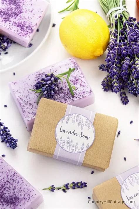 Honey Lemon Lavender Soap Recipe With Printable Labels Artofit