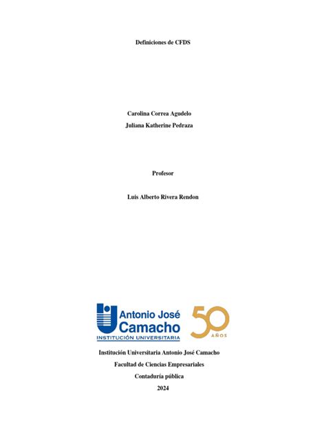 definiciones de cfds pdf