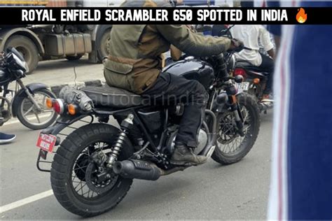 Royal Enfield Scrambler Spotted In India BikeDekho