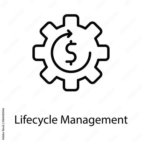 Lifecycle Management Icon Suitable For Web Page Mobile App Ui Ux