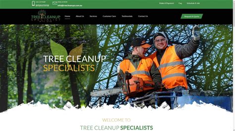 Tree Clean Ups Website Design Website Design 995 Professional Web Design For 995