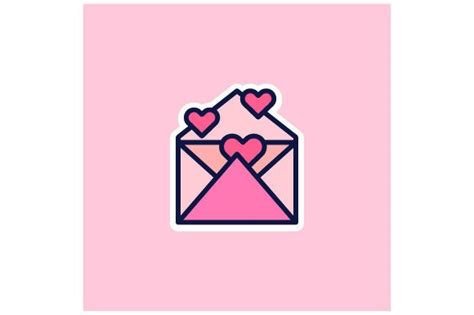 Love Letter Sticker Svg Cut File By Creative Fabrica Crafts · Creative