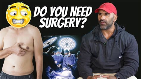 How To Lose Chest Fat Without Surgery Youtube