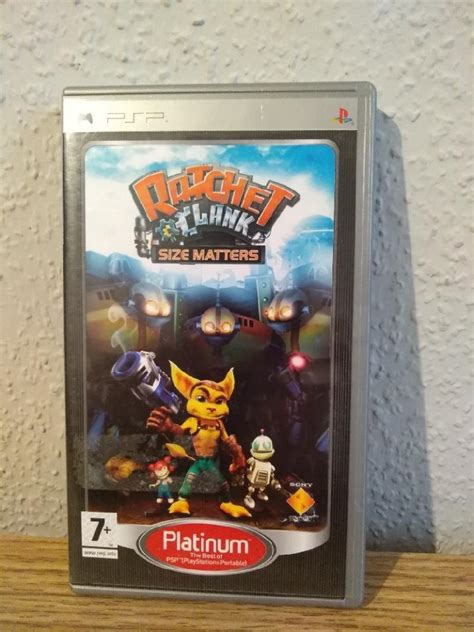 Hra Na PSP Ratchet And Clank Size Matters Aukro