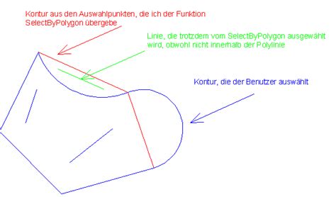 Objekte mit SelectByPolygon auswählen Autodesk AutoCAD VBA Foren