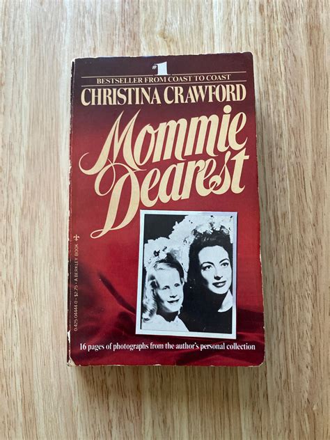 Mommie Dearest By Christina Crawford 1980s Paperback Edition Etsy