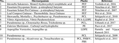 Microplastic Degradation Bacteria And Enzyme Download Scientific Diagram