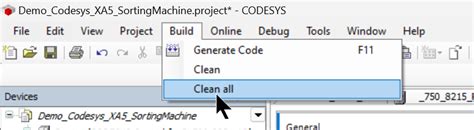 codesys the solution of download failed not enough memory on devices