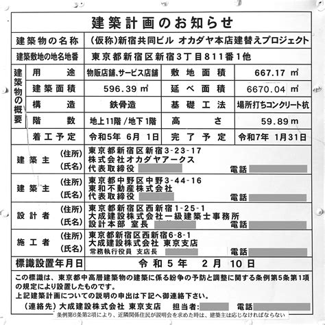 新宿オカダヤtfビル