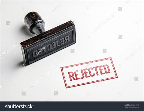 Rejected Application Images Stock Photos Vectors Shutterstock