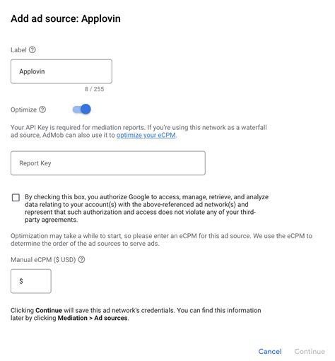 Integrate AppLovin With Mediation Android Google For Developers