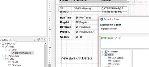 Jasper Reports JasperStudio How To Use Conditional Style Stack Overflow