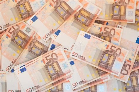 Un Mucchio Di 50 Euro Note Fotografia Stock Immagine Di Gruppo 58442820
