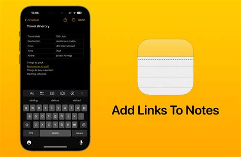 How To Add Links To Other Notes In IOS S Notes App IOS Hacker
