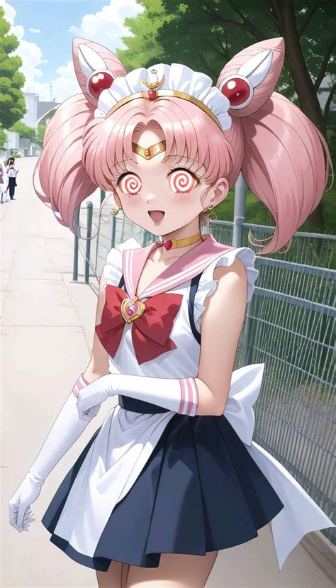 Hypnotized Sailor Chibimaid By Ailuffy On Deviantart