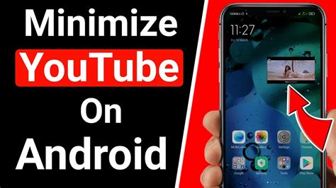 How To Minimize Youtube On Android 2023 How To Play Youtube In