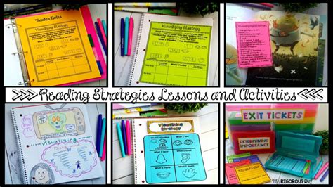 Visualizing Reading Comprehension Strategy Ideas And Activities The