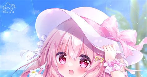 オリジナル 『風が気持ちいいね♡』 ちぃかこみトレ43 B67aのイラスト Pixiv