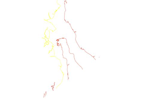 Selecting Top Two Features With Longest Length In The Line Vector File