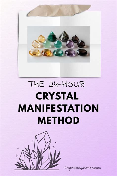 the 24 hour crystal manifestation method program your day for success