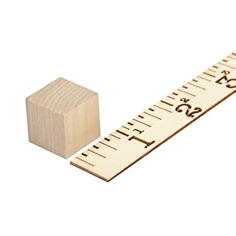 34 Inch Wood Cubes Natural Unfinished Craft Wood Blocks 34 Bag