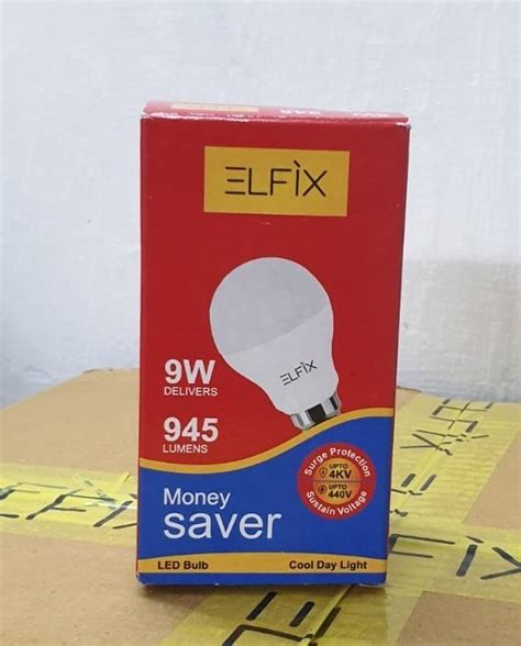 Elfix 9w Led Bulb Ajanta Cool Daylight 10 Degree To 50 Degree At ₹ 180 Piece In Ahmedabad