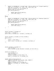 Find Largest And Smallest Ordered Quantities SQL Query Course Hero