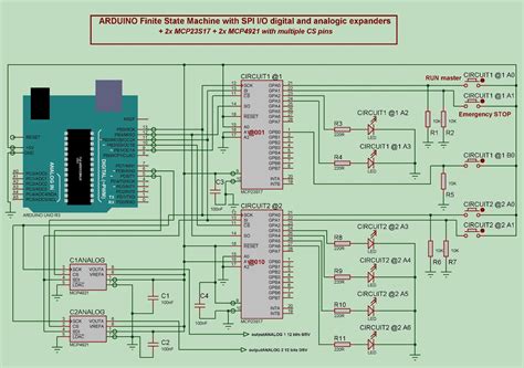 state machine and multitasking on arduino with spi expanders 3 steps