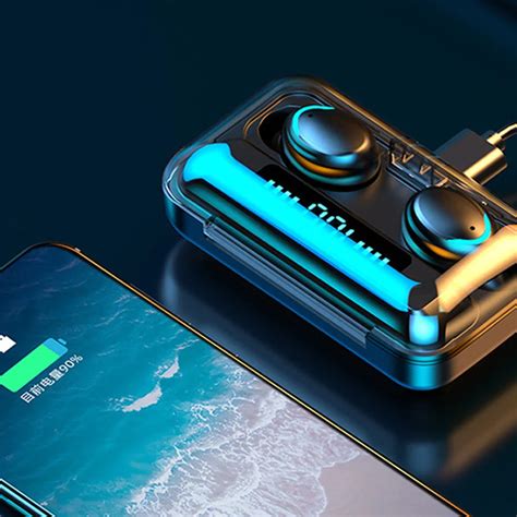 F9 Wireless Waterproof Earbuds Tws Sport Hands Free Ear Buds Bt