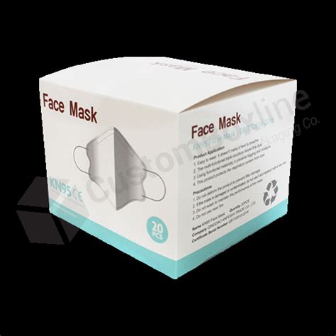 Customized Face Mask Packaging Customboxline