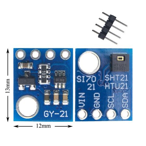 1 Pcs Humidity Sensor With I2c Interface Si7021 Gy 21 Htu21 For Arduino Industrial High