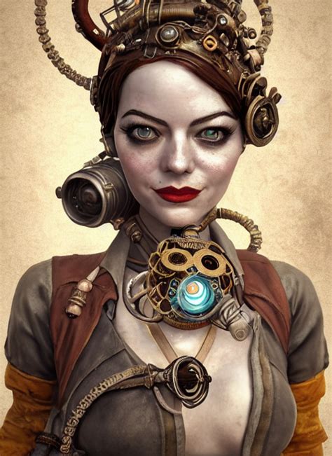 Krea Ai Underwater Steampunk Bioshock Pirate Portrait Of E