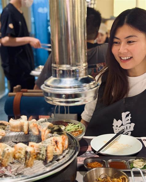 深圳大熱韓國碳燒鰻魚 韓式美食為主的北村韓食以碳爐燒活鰻魚為主打有分日本海鰻及歐洲海鰻原條新鮮活鰻魚即宰即燒仲有專人幫忙炭燒服務