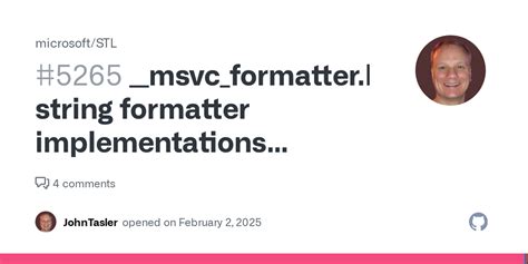 Msvcformatterhpp String Formatter Implementations Prevent Me From