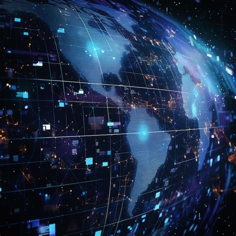 Premium Photo Photo Global Network Connections Depicted In Digital Cyberspace With 5g