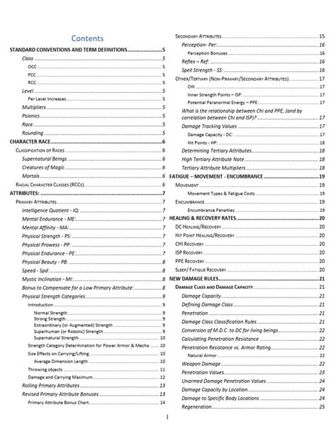 1 Core Rule Revisions Megaversal V4 Pdf