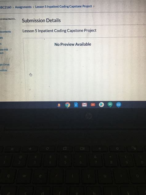 Bc2160 Assignments Lesson 5 Inpatient Coding