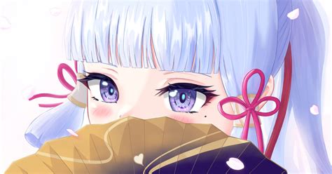 神里綾華 Kamisato Ayaka Tsukigixのイラスト Pixiv