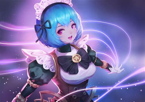 Artstation Angela Mobile Legend Fan Art