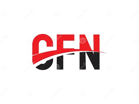 Cfn Letter Initial Logo Design Vector Illustration Stock Vector Illustration Of Alphabet