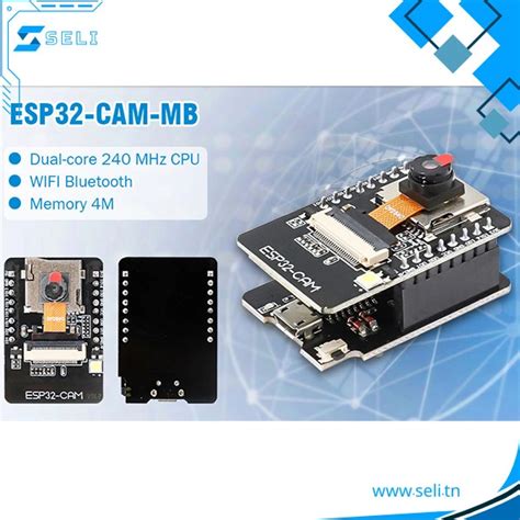 Esp32 Cam Esp32 Cp2102 Carte Developpement Avec Module Camera Ov2640