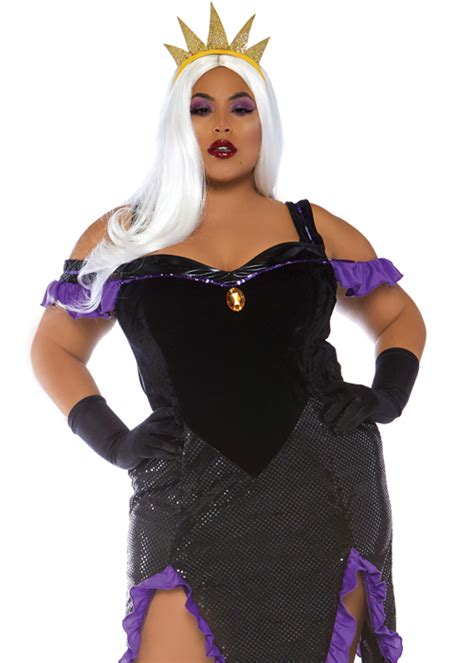 Plus Size Leg Avenue Sultry Sea Witch Ursula Costume 86764x Struts