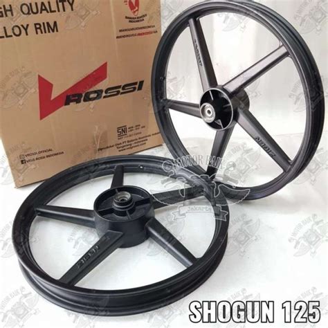 Promo Velg Pelek Velek Racing Shogun 125 Rossi 1set Depan Belakang