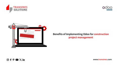 Odoo For Construction Project Management In Uae