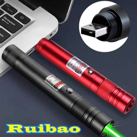 Promo Laser Pointer Hijau Green Laser Pointer Rechargeable Usb