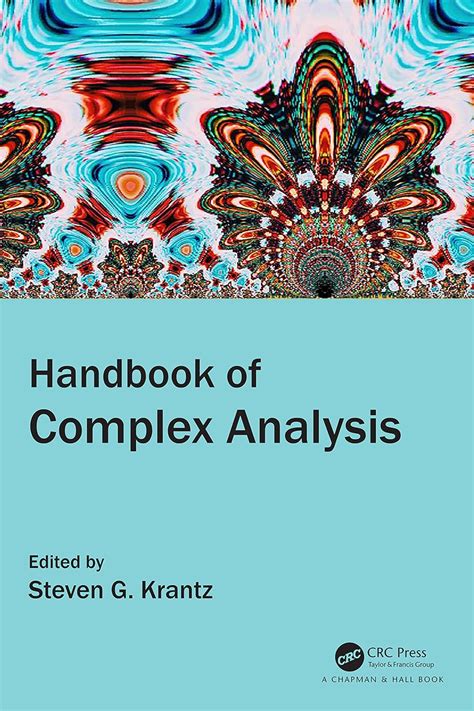 Handbook Of Complex Analysis Krantz Steven G 9781138064041 Amazon