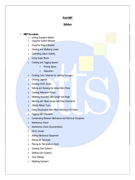 Revit Mep Pdf Duct Flow Plumbing