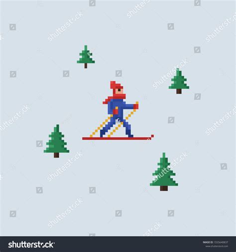 Pixel Art Vector Bit Illustration เวกเตอรสตอก ปลอดคาลขสทธ Shutterstock