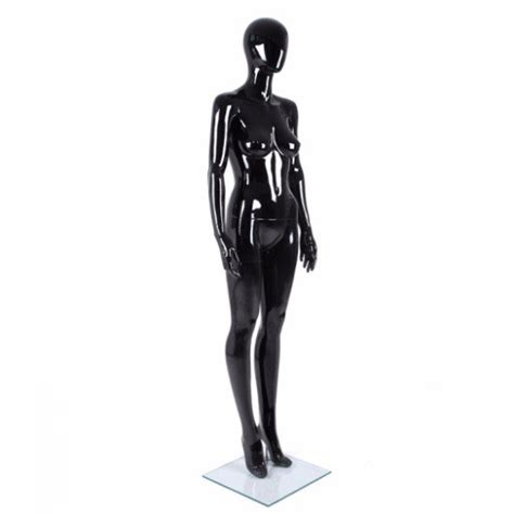 Glossy Female Mannequin Michelle Black Whead For Sale Mid