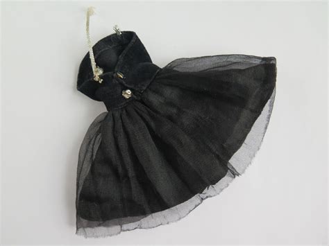 Fab Lu Babs Black Dress British Crown Colony Hong Kong Barbie Clone